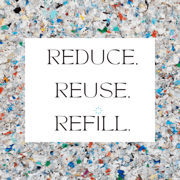 Reduce, Reuse, REFILL! - Ekologicall